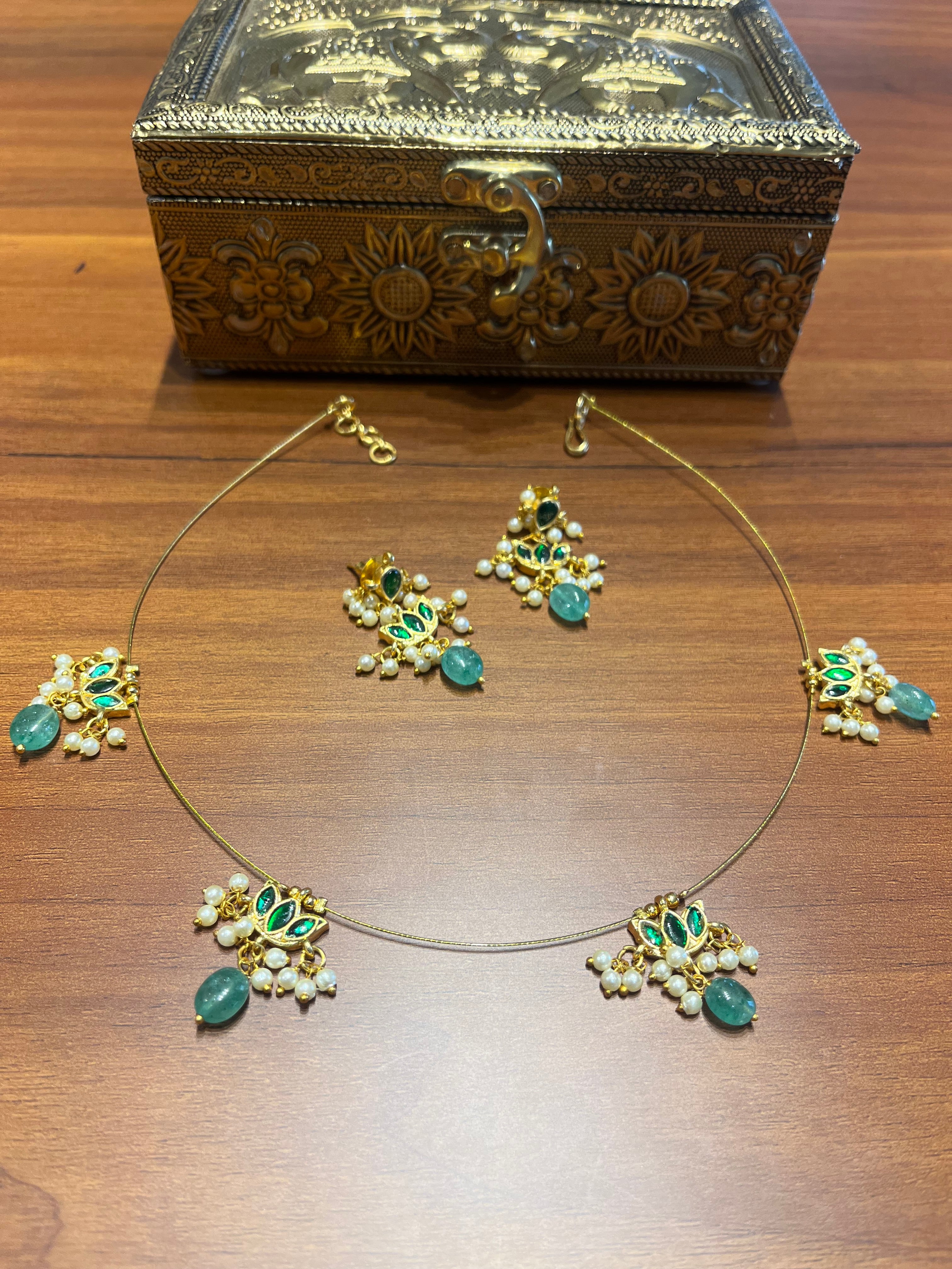Green lotus invisible set – Lokshi's Choice